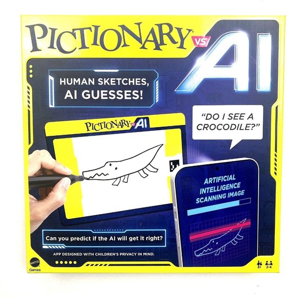 Mattel | Toys | Pictionary Vs Ai Board Game Sealed | Poshmark